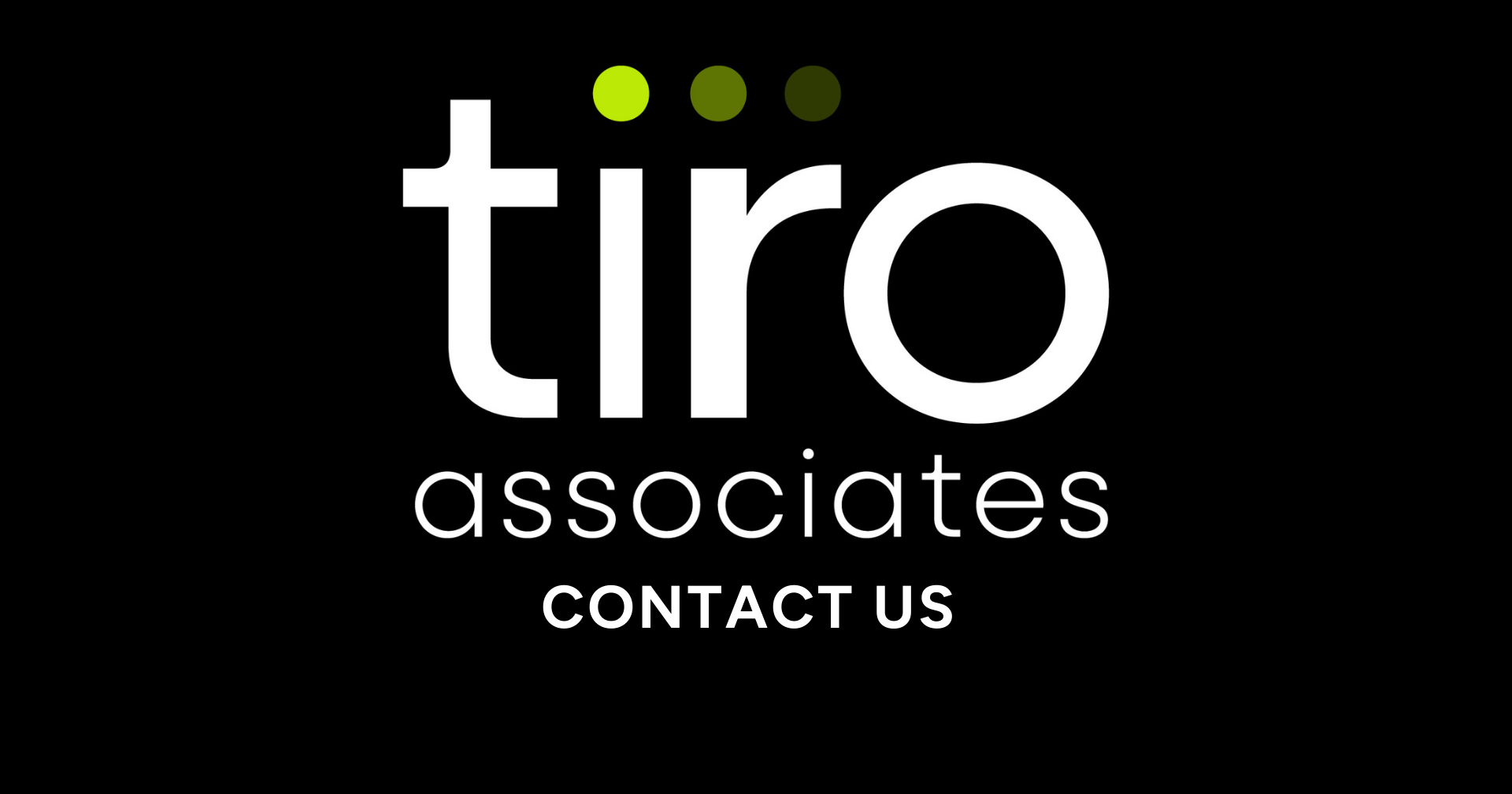 Contact - Tiro Associates